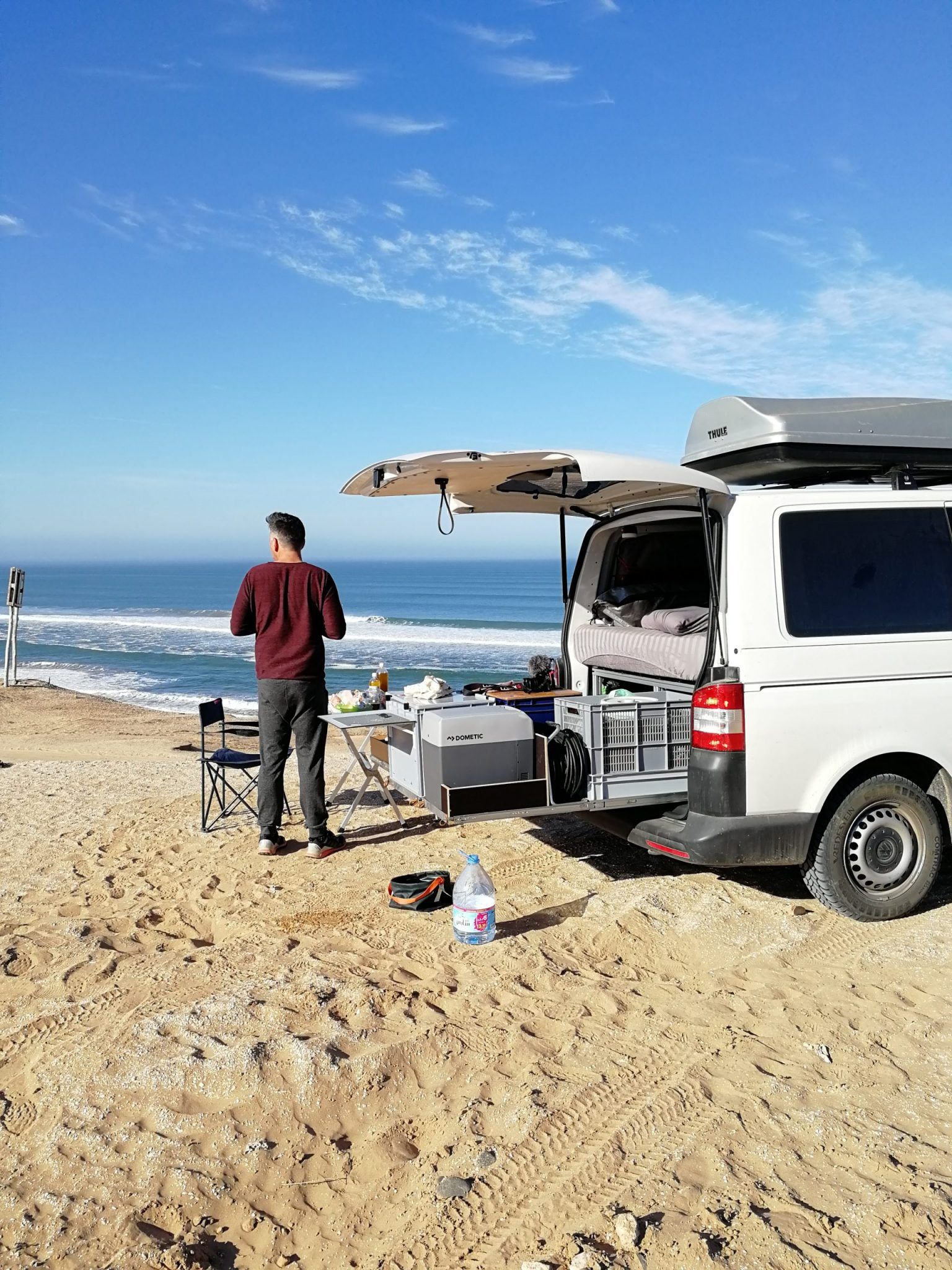 Mit dem Campervan nach Sidi Rbat Marokko » Franzek, der Van