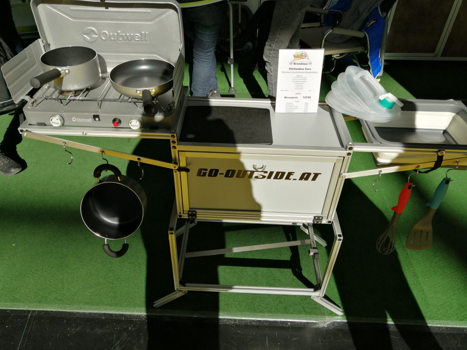 DIY Camper Küchenbox aus einer Eurobox und versteckter Schublade ...