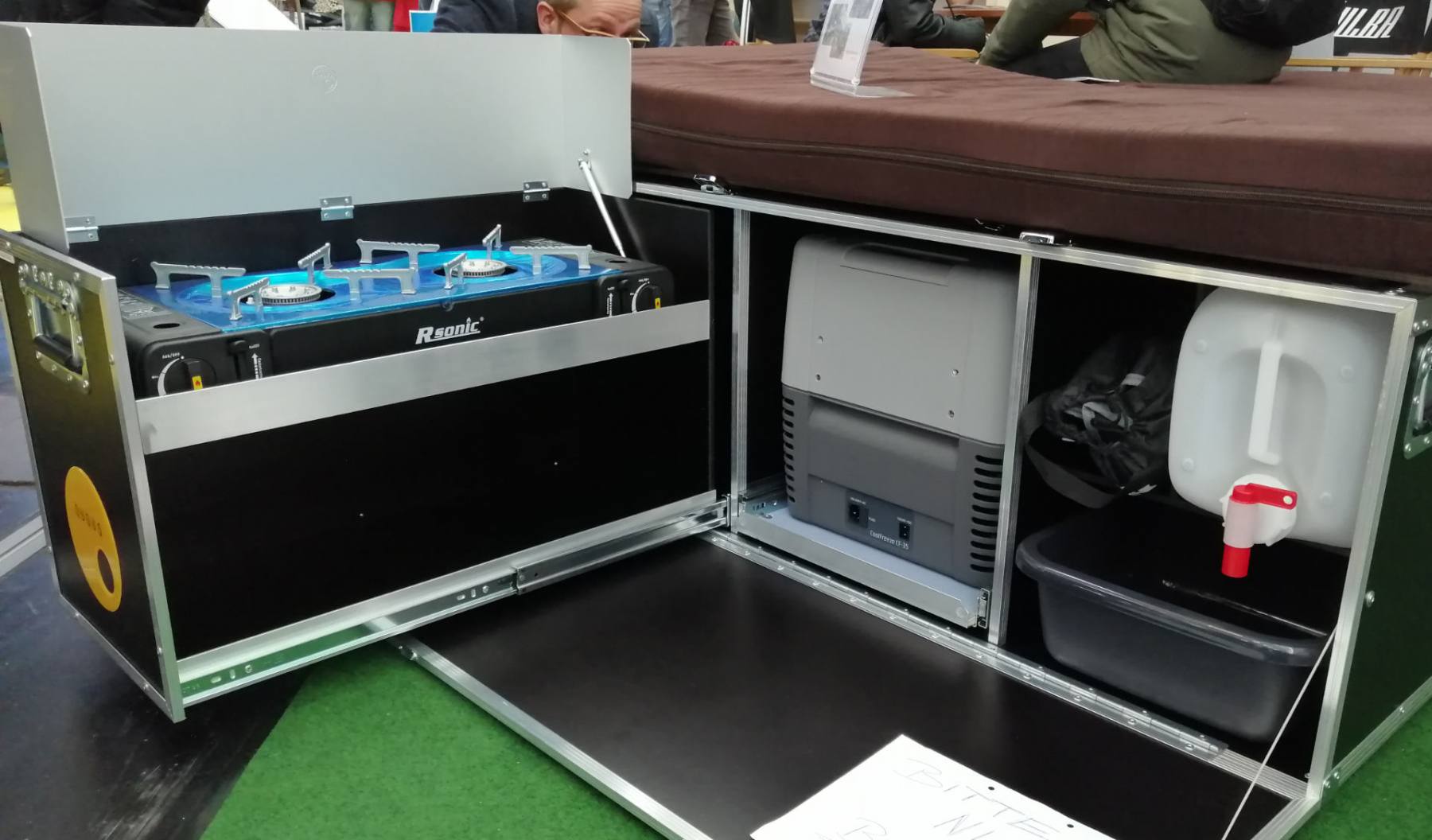 DIY Camper Küchenbox aus einer Eurobox und versteckter Schublade ...