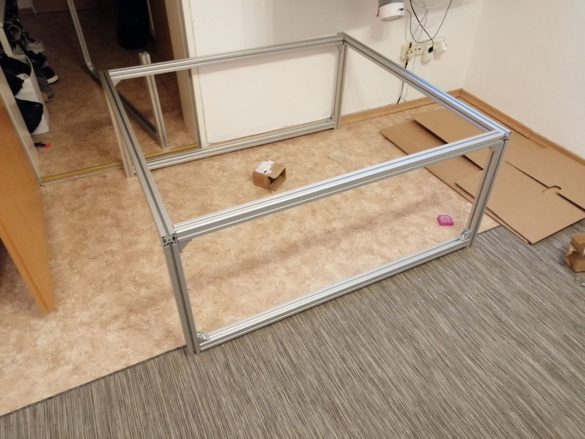 Campervan Box: Einfacher T5 Ausbau aus Aluprofilen » Franzek, der Van